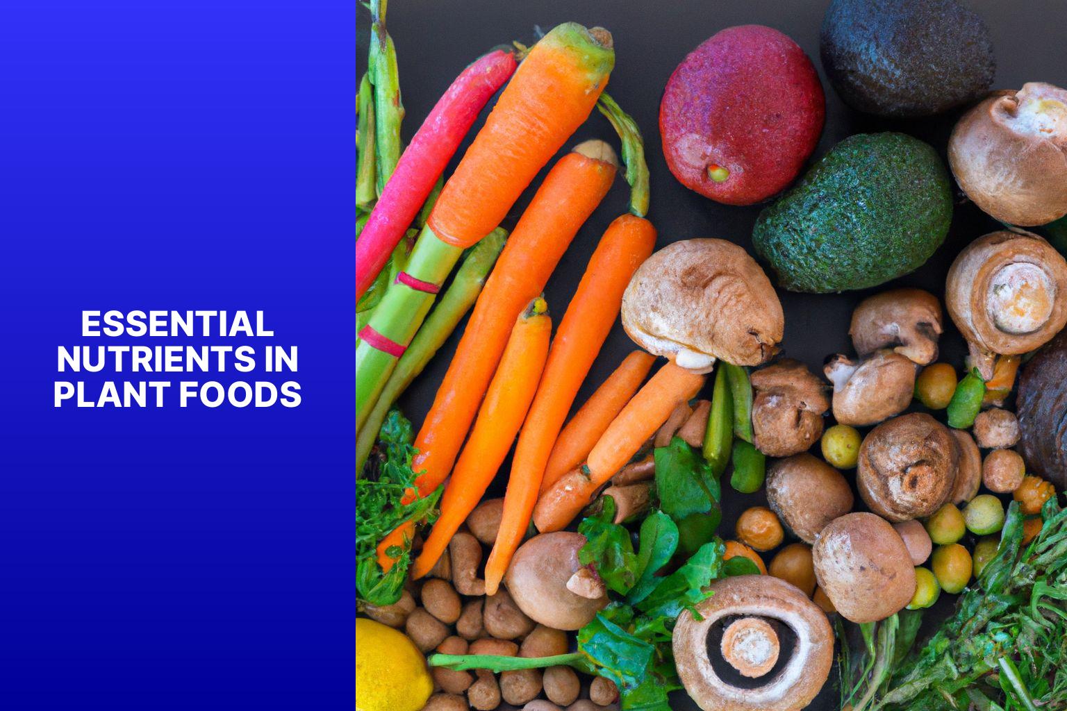 Essential Nutrients In Plant Foods - PFFP Essential Nutrients In Plant Foods - PFFP